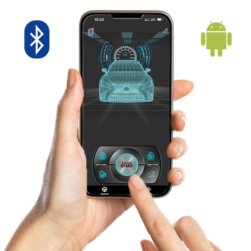 کیلس استارت دلفی delphi keyless starter | فول آپشن